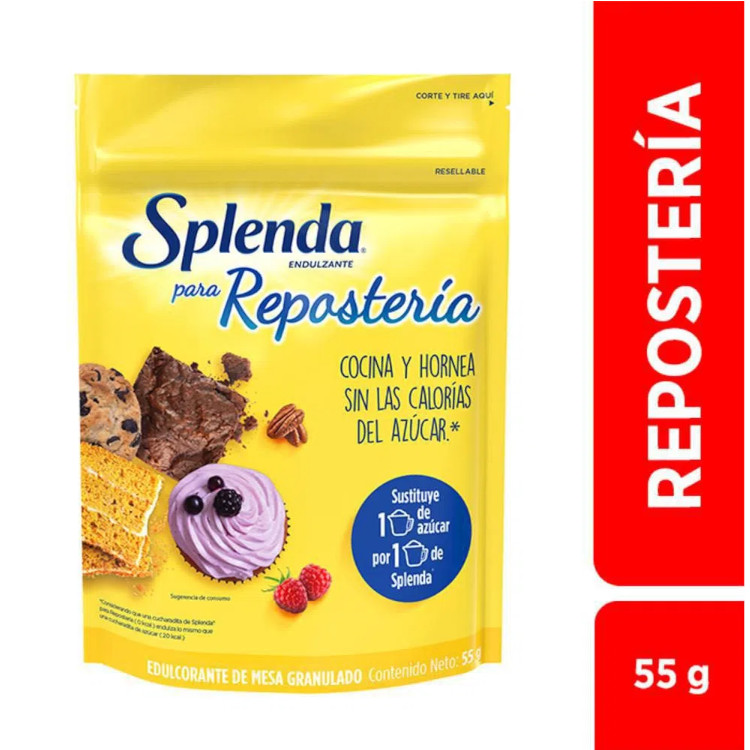 Endulzante Splenda Para Repostería 55Gr | SuperBooM